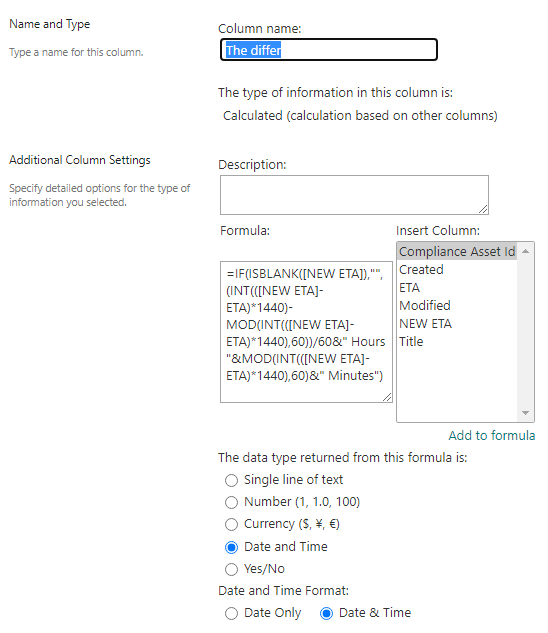 negative time showing incorrect calculation - Microsoft Q&A