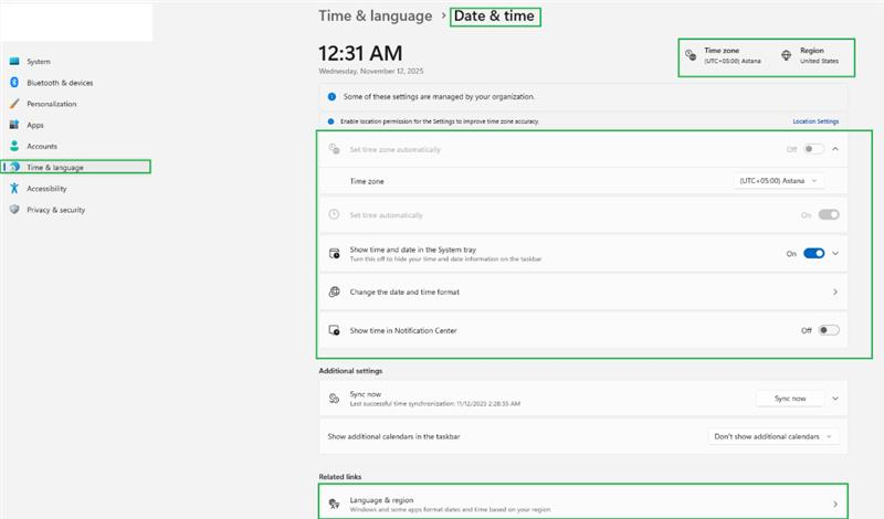 Why is my Work Hours timezone different from my profile time zone ...