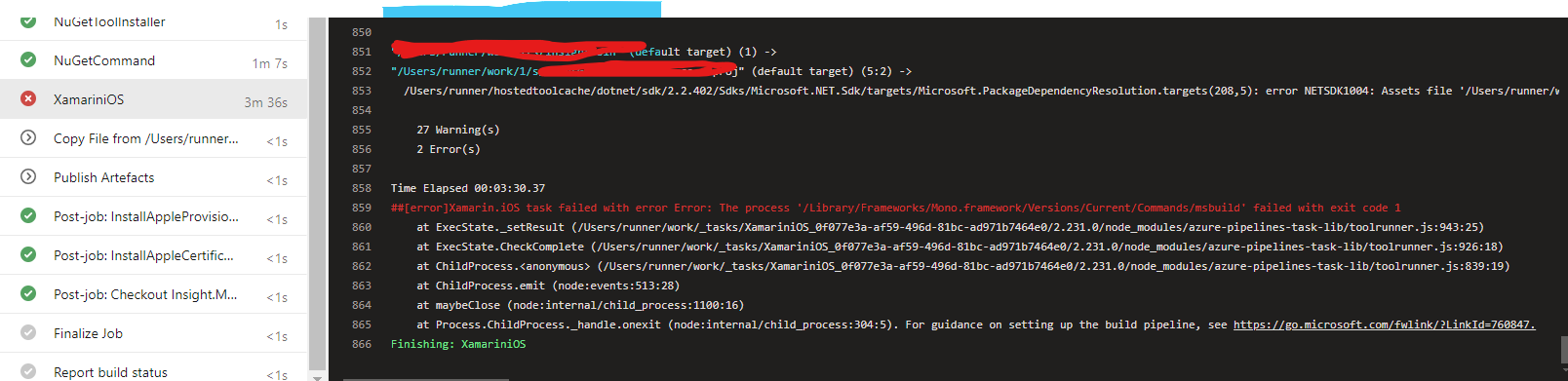Unable to genrate build for iOS using the xcode_15.5 in Xamarin project ... Unable to genrate build for iOS using the xcode_15.5 in Xamarin project ...