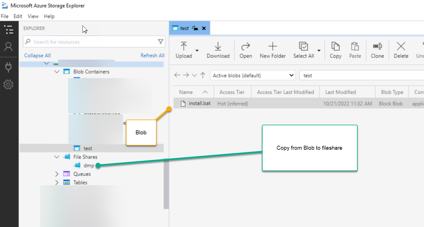 copy files\folders from azure blob container to fileshare - Microsoft Q&A copy files\folders from azure blob container to fileshare - Microsoft Q&A
