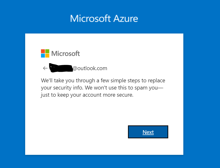 Login issue to Office 365 due to Microsoft Authenticator App reset after formatting mobile data ...