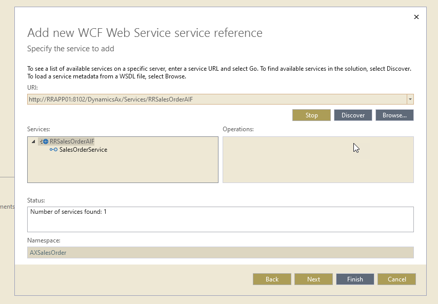 WCF Service generation fails - Microsoft Q&A WCF Service generation fails - Microsoft Q&A