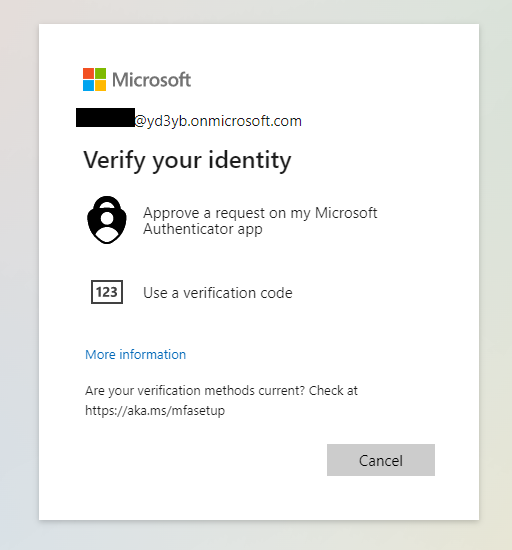 Login issue to Office 365 due to Microsoft Authenticator App reset ...
