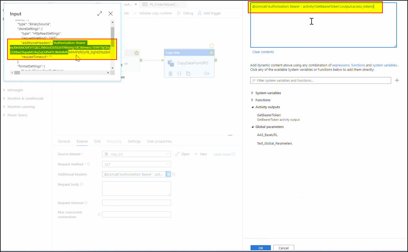 How to set additional headers in Data Store Read Settings? - Microsoft Q&A