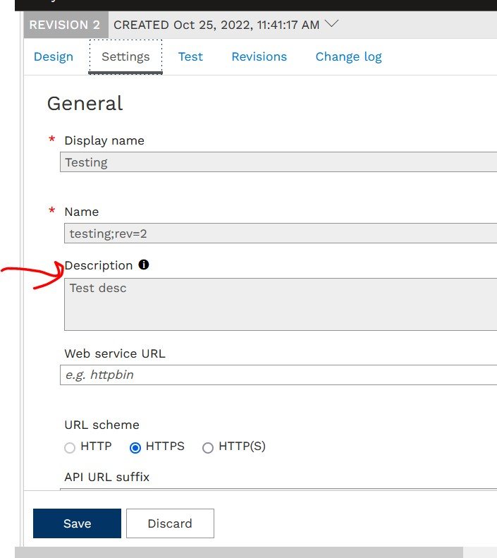 Cannot Update Api Description For An Api Revision Microsoft Qanda