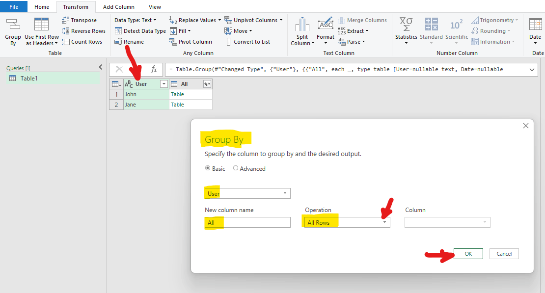 Excel Power Query - Grouping by most recent - Microsoft Q&A