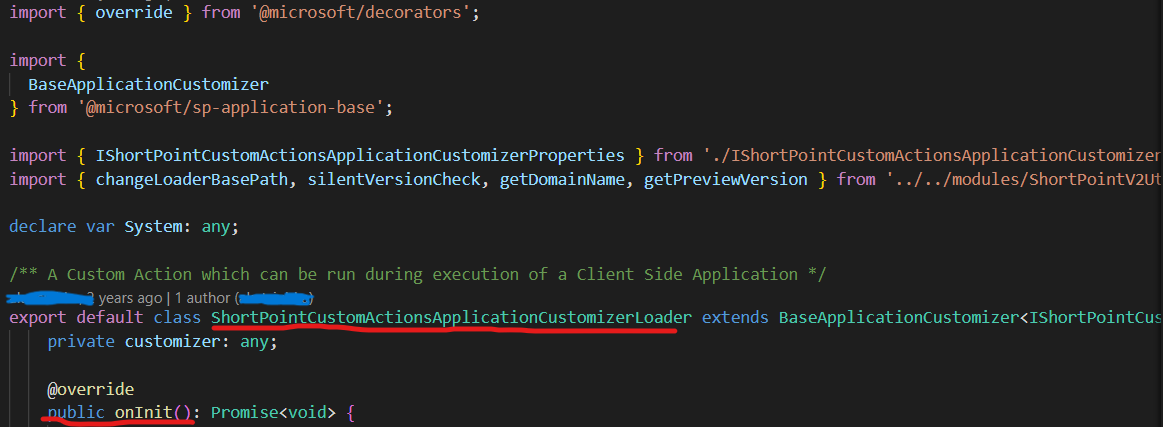 SPFx Extension onInit method not triggered on Site Contents page any ... SPFx Extension onInit method not triggered on Site Contents page any ...