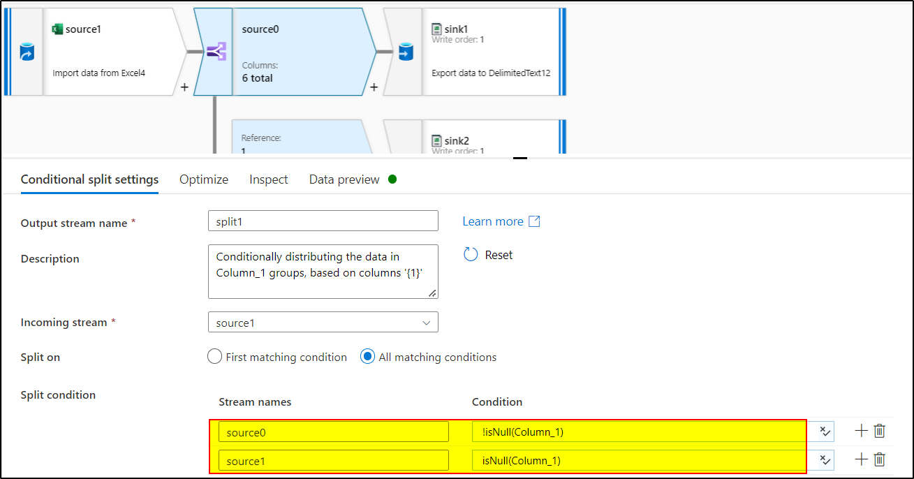 Modification Of Excel Data Using Data Flow Azure Synapse Analytics Microsoft Qanda