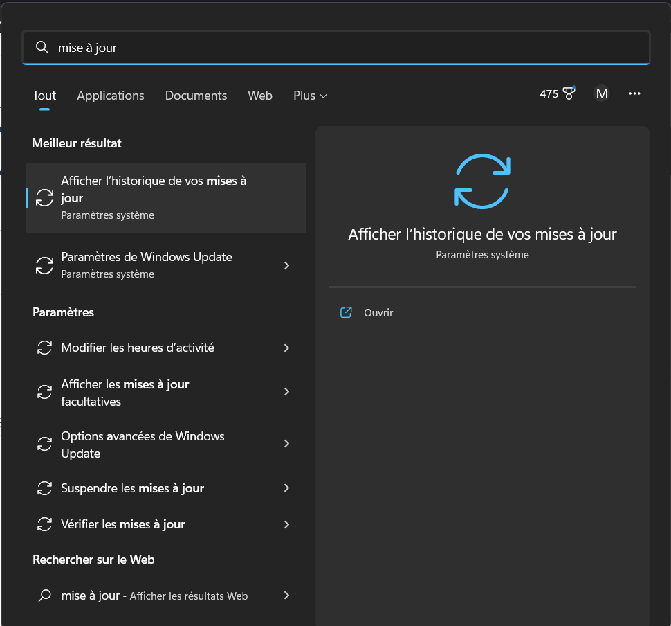 Shortcut in search result - Microsoft Q&A