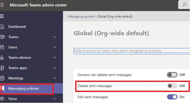 Restore message in chat - Microsoft Q&A