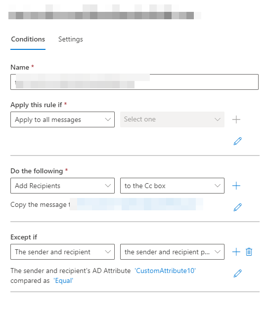 Create Rule With Custom Attribute Matching Microsoft Qanda