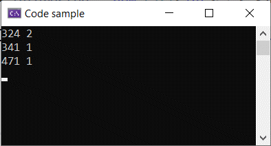 Count 3 digit after remove the same number. - Microsoft Q&A