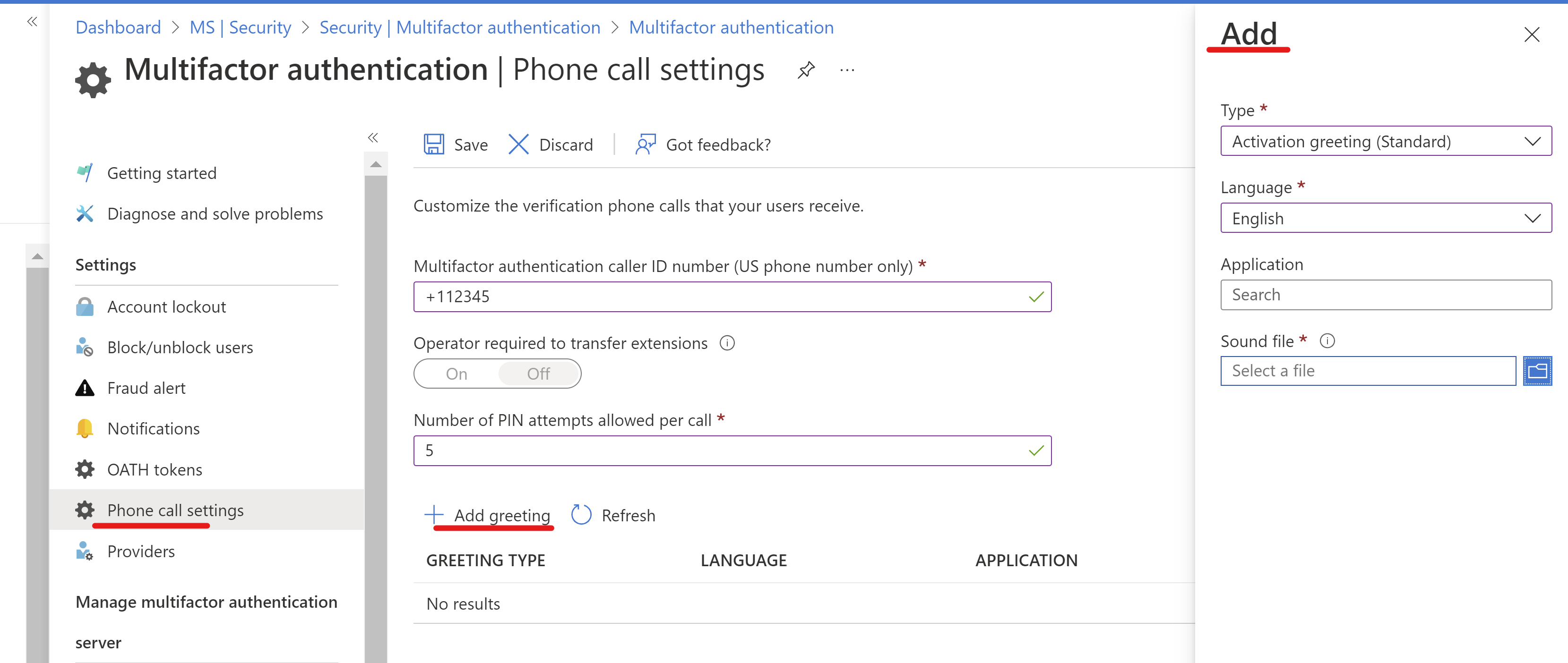Change MFA challenge text - Microsoft Q&A