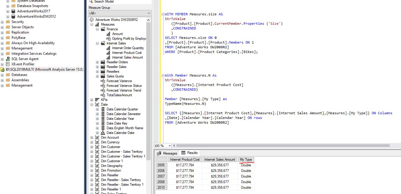 MDX query from SSAS change type - Microsoft Q&A MDX query from SSAS change type - Microsoft Q&A