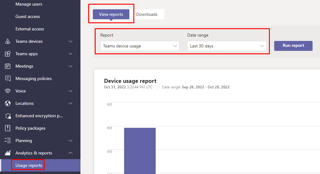 Teams Device Usage Reports Microsoft Qanda