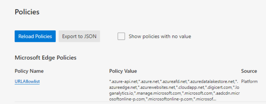 Intune And Allow Block Urls For Kiosk Mode Microsoft Qanda