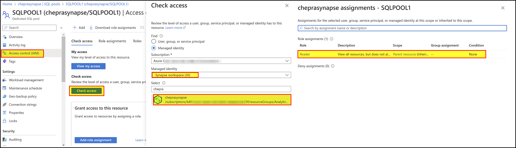 Pipeline error in Azure Synapse Analytics Workspace - "Managed Service Identity has not been ...