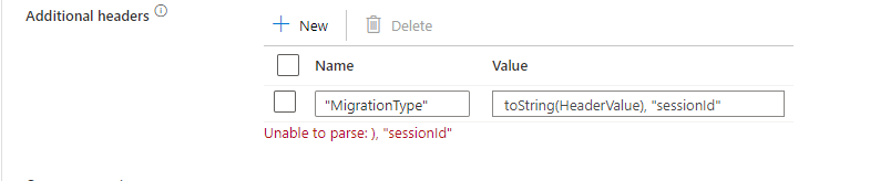 Call Transformation Additional Headers breaking between saves? - Microsoft Q&A