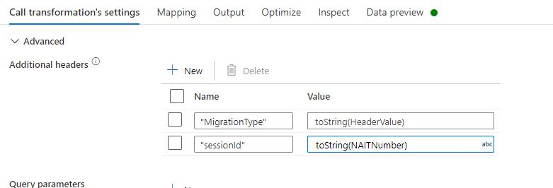 Call Transformation Additional Headers breaking between saves? - Microsoft Q&A