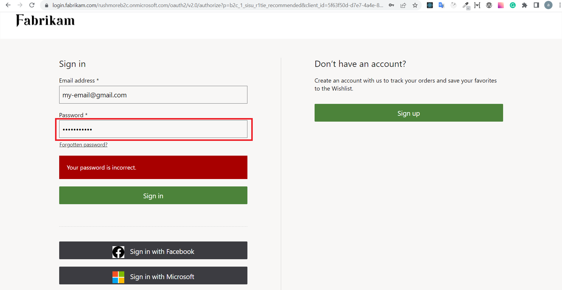 Azure B2C: Removing value inside password input if the password was ...