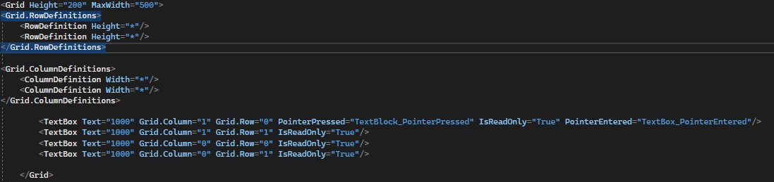 Winui3: How to get PointerPressed and PointerReleased event in TextBox UIElement - Microsoft Q&A