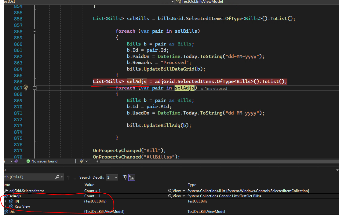 What is proper way to update the view/UI after database update? - Microsoft Q&A