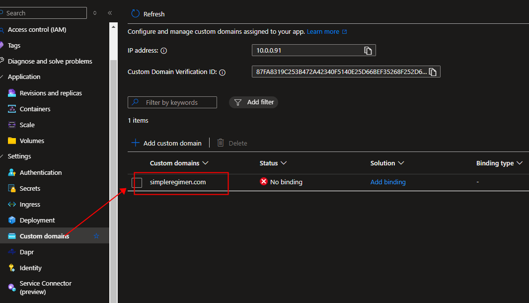 container app session affinity cannot work - Microsoft Q&A