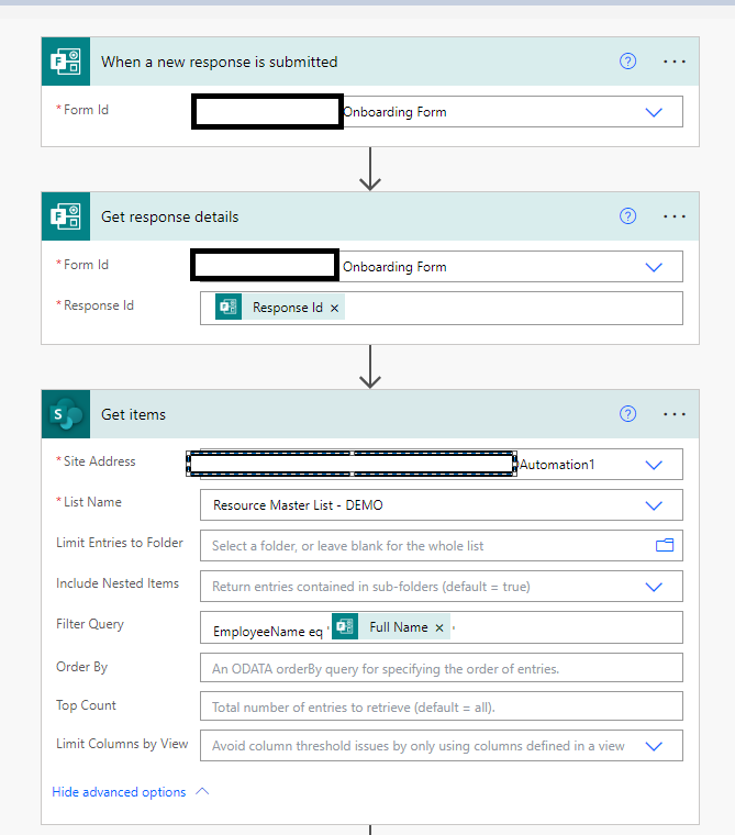 Power Automate Sharepoint Control Condition Not Outputting Negative 5370