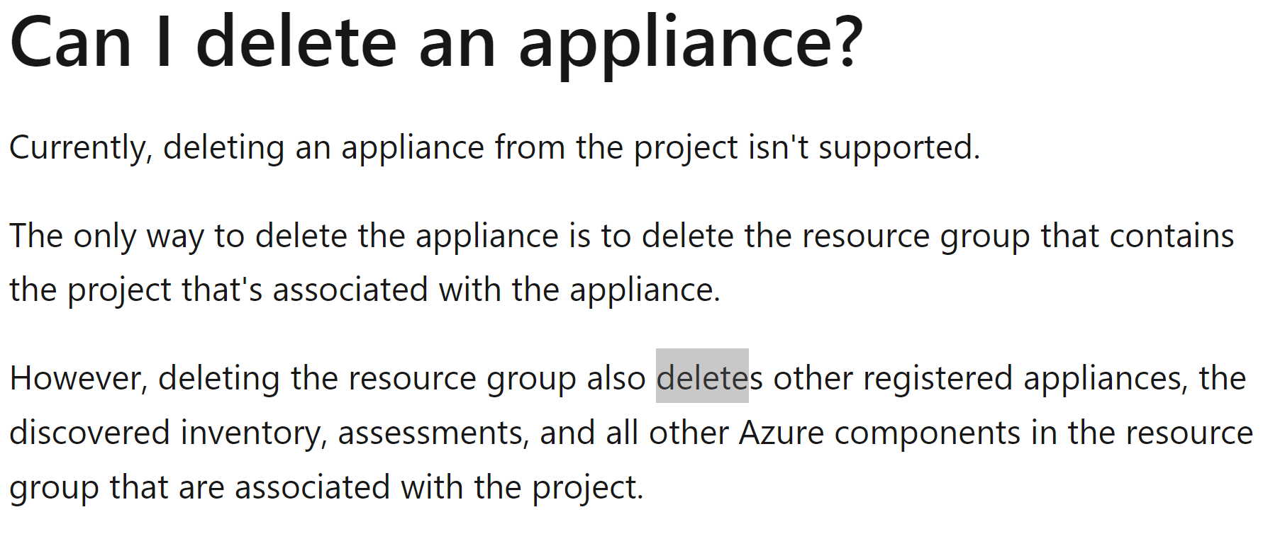 How Do I Uninstall A Migrate Appliance That Was Installed With The Azuremigrateinstaller 2193