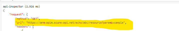 Custom query string apim policy - Microsoft Q&A
