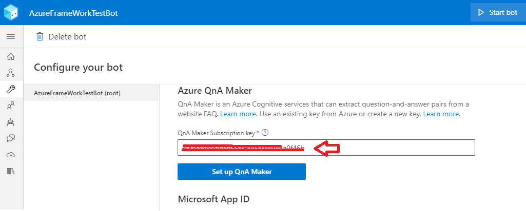 Chatbot Framework Requires Qna Subscription Key Microsoft Qanda
