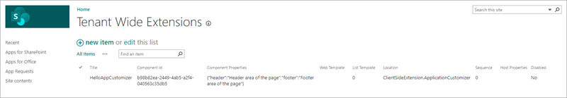 SharePoint SPFx extension deployment options - Microsoft Q&A SharePoint SPFx extension deployment options - Microsoft Q&A