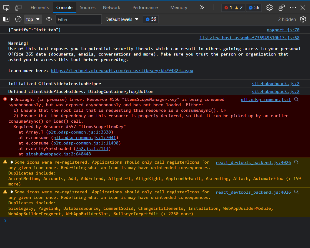 SPFx Extension onInit method not triggered on Site Contents page any ... SPFx Extension onInit method not triggered on Site Contents page any ...