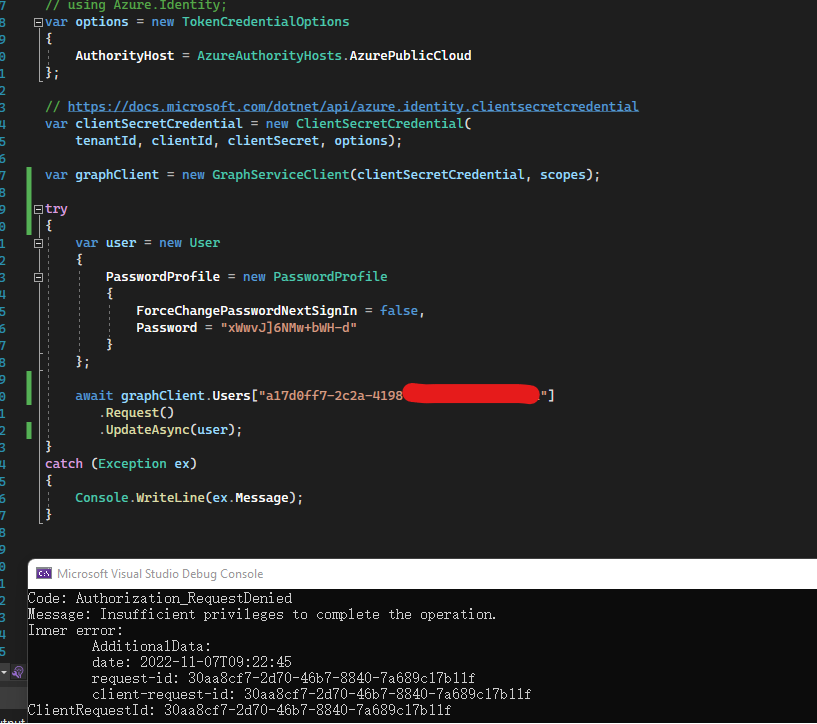 Microsoft Graph SDK - Patch operation result - Microsoft Q&A Microsoft Graph SDK - Patch operation result - Microsoft Q&A