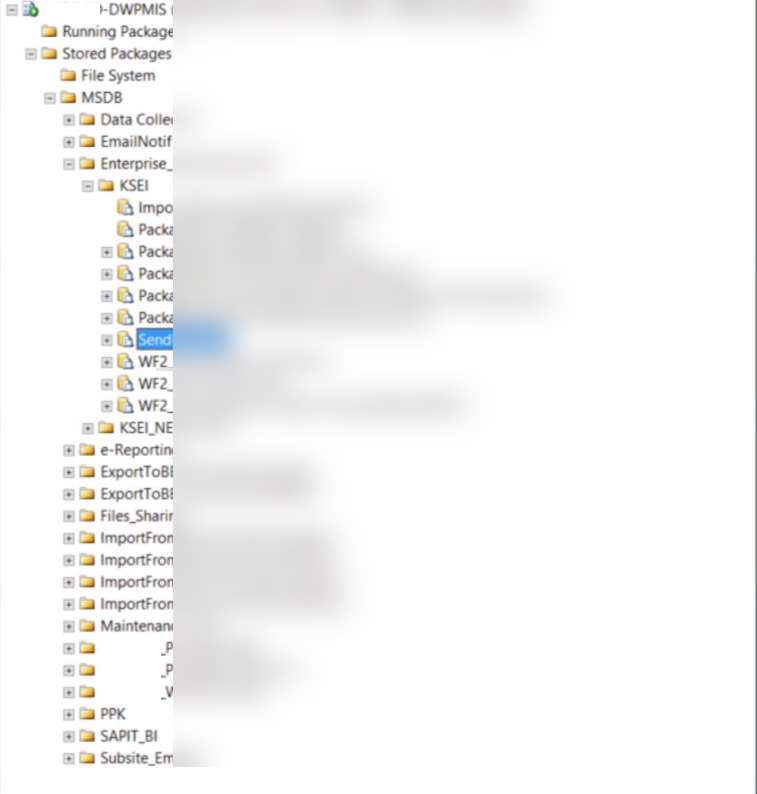 Migrate Or Copy Ssis Package From Database Msdb Microsoft Qanda