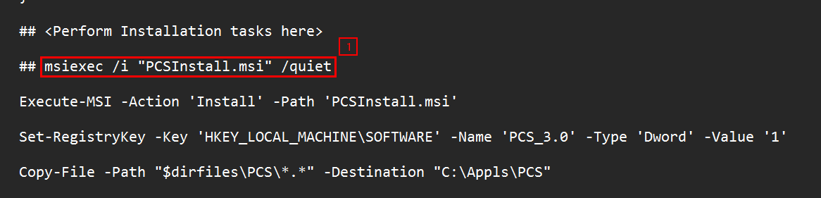 MSI installs when clicked but not when used in command line - Microsoft Q&A