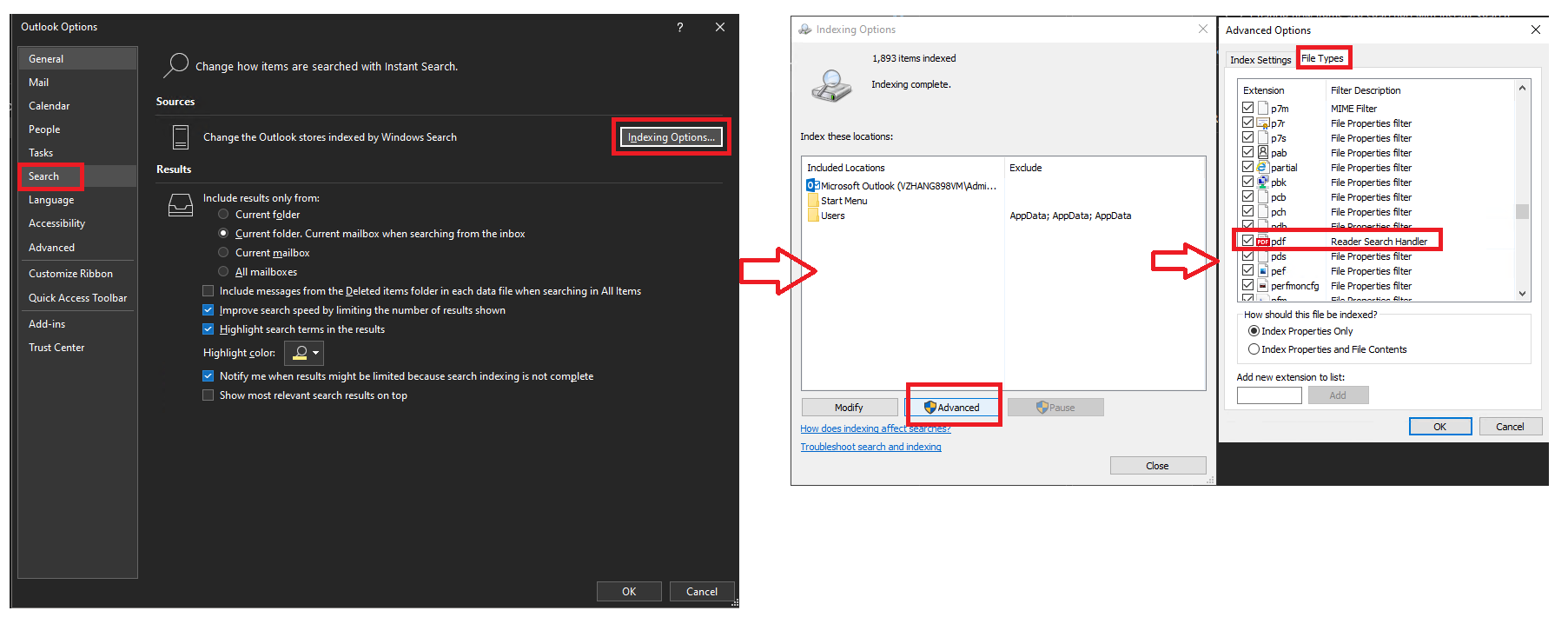 Can Outlook Search Within Pdf Attachments Microsoft Qanda