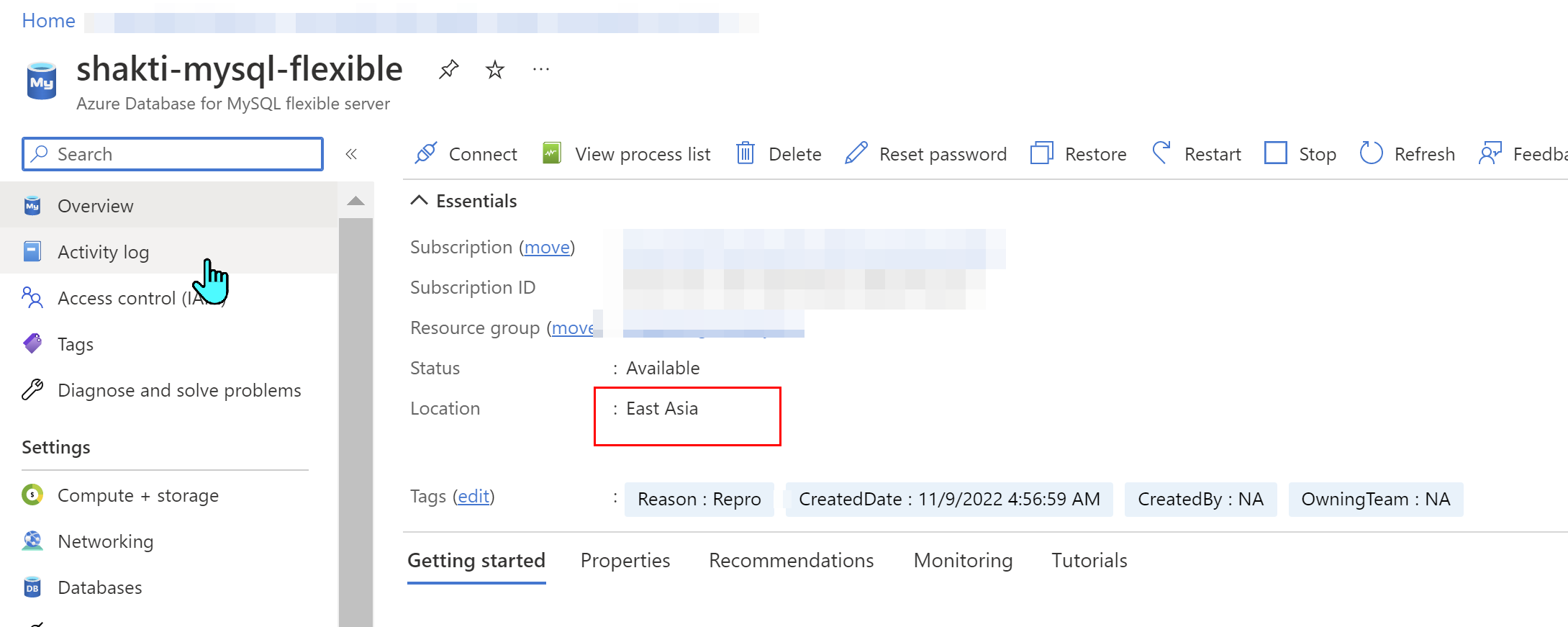 Deployment Of Azure Flexible Mysql Is Failing Microsoft Qanda