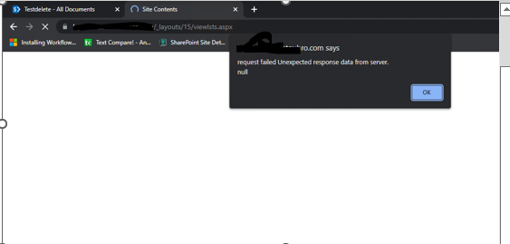 Request Failed Unexpected Responce Data From Server Null Unexpected Responce From Server The