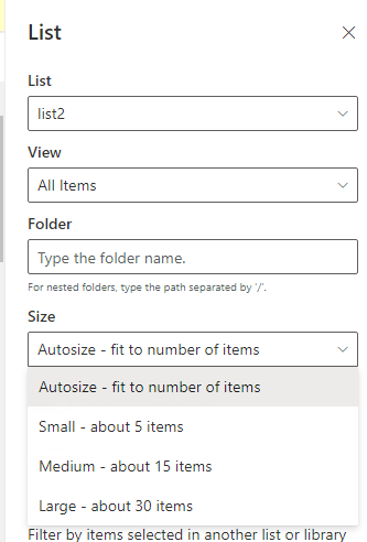 Out of the box List Web Part item display issue in big screen ...
