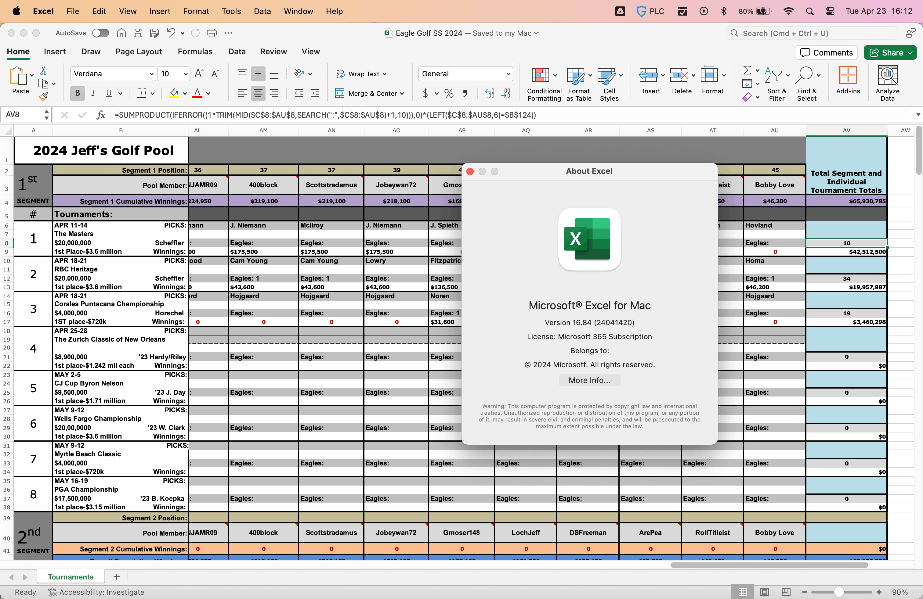 Excel SS formula question - Microsoft Q&A