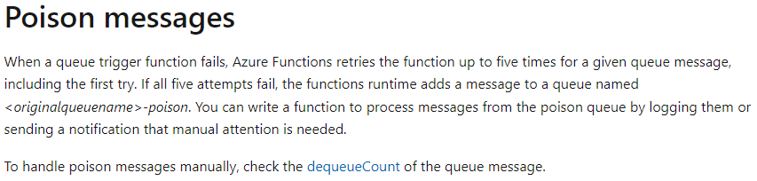 Queue Trigger Azure Function Stoped Working Microsoft Qanda 8802