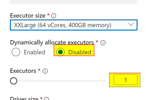 Azure Synapse Nodes Executors Resouse Limit - Microsoft Q&A