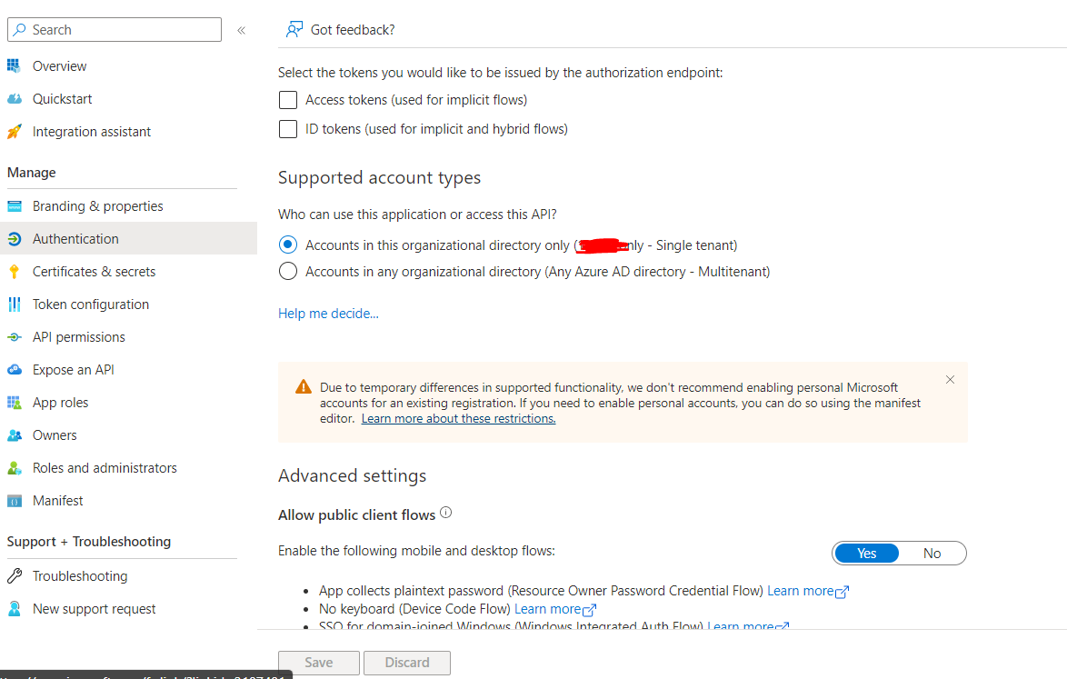 Delegated Access Token Without Client Secret Microsoft Qanda