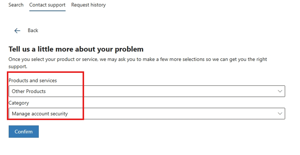 Account recovery request...denied - Microsoft Q&A