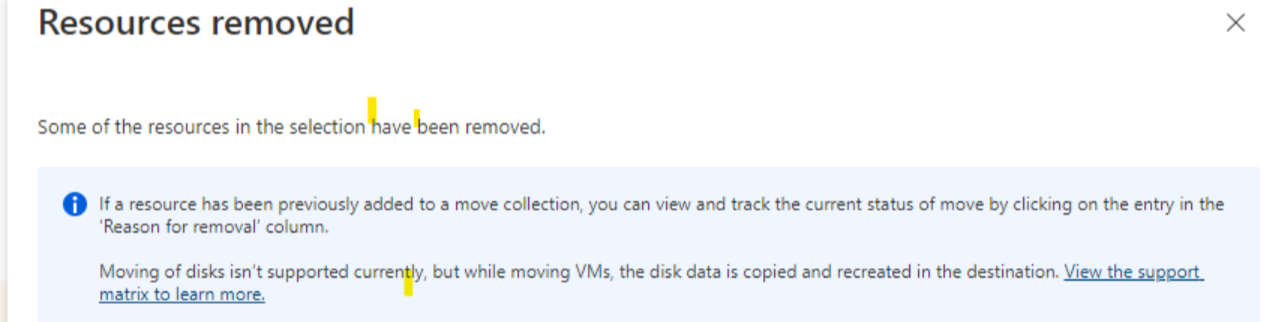 managed disk move to different location(region) - Microsoft Q&A