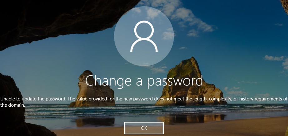 Something prevents AD users from changing password on RDS servers - Microsoft Q&A