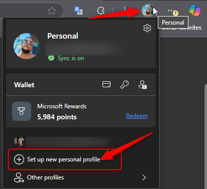 Microsoft Edge, add profile missing - Microsoft Q&A
