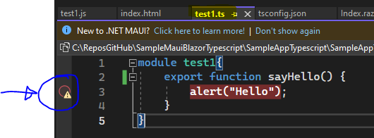 Debugging TypeScript in MAUI Blazor app possible? - Microsoft Q&A Debugging TypeScript in MAUI Blazor app possible? - Microsoft Q&A