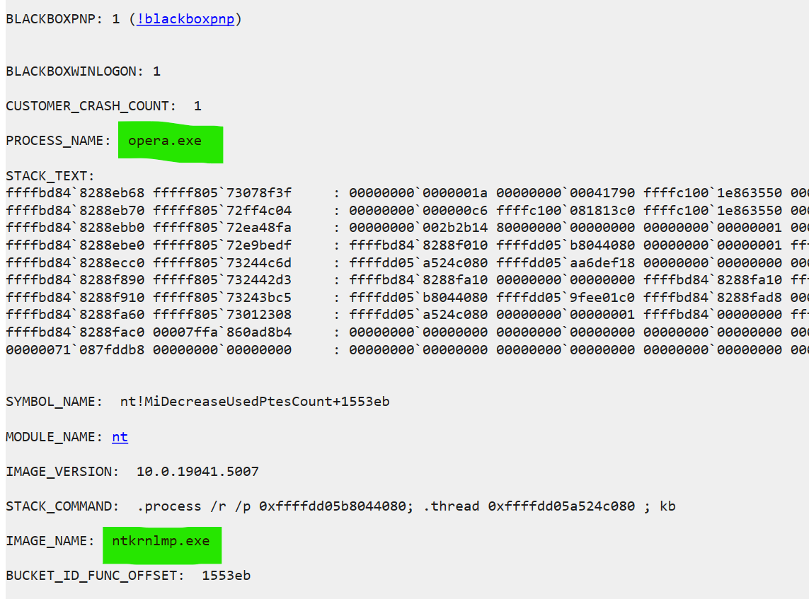 Memory Management BSOD - Microsoft Q&A